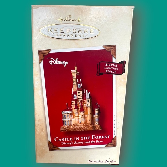 Hallmark | Holiday | Hallmark Disney Beauty And The Beast Castle In The ...